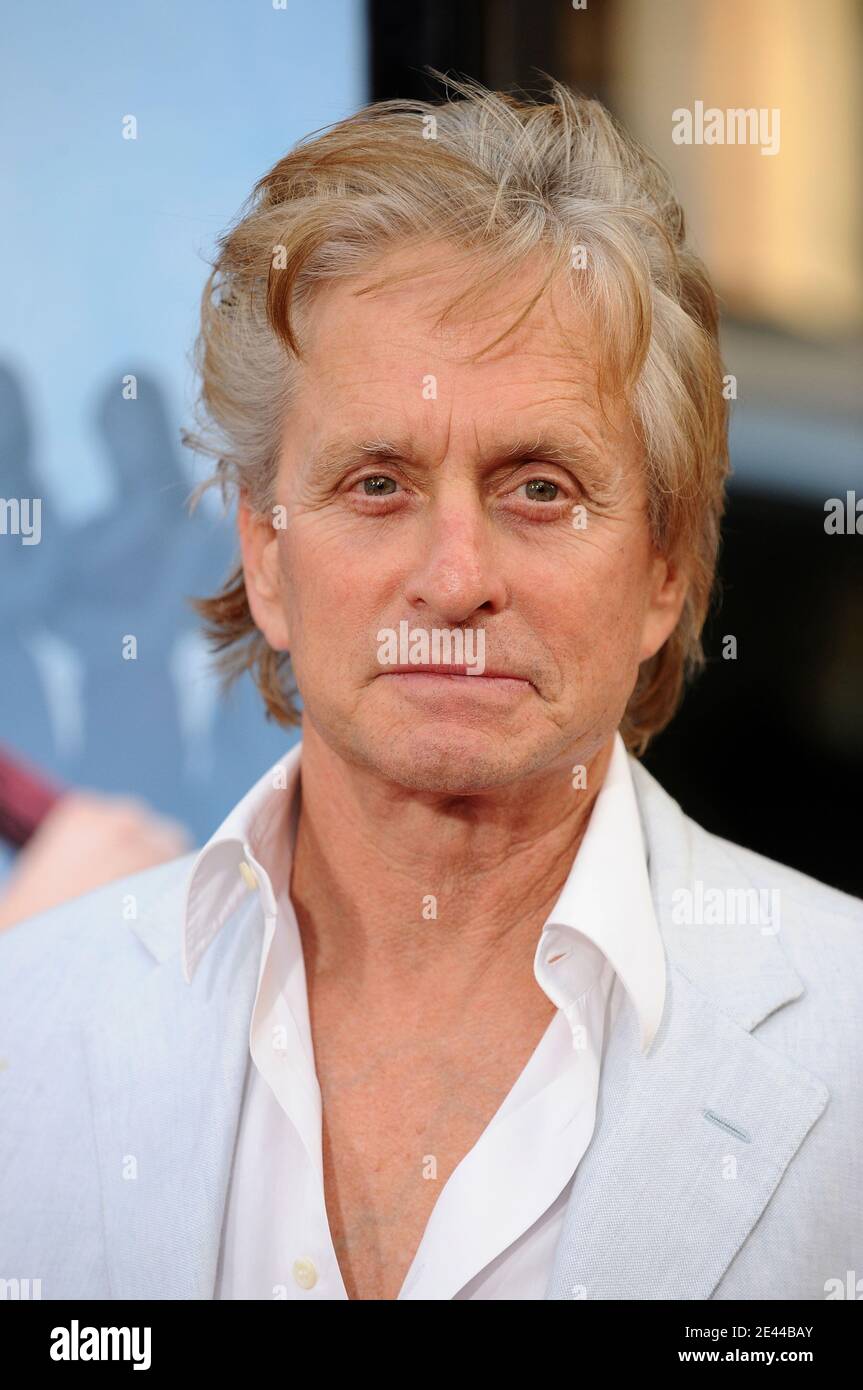 Cast member Michael Douglas arriving for the premiere of 'Ghosts of ...