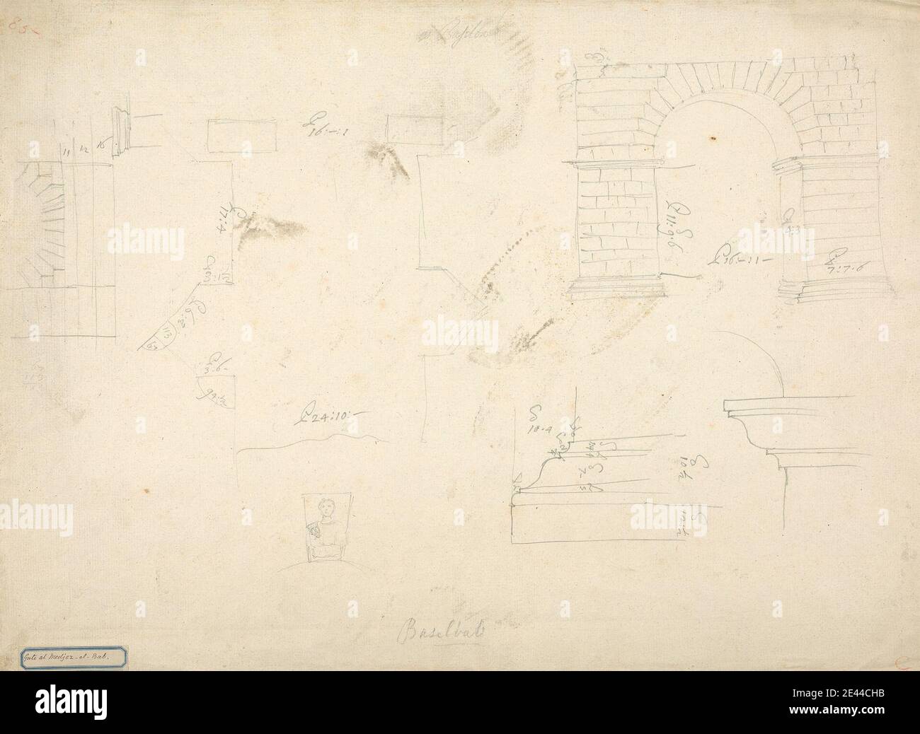 James Bruce, 1730â€“1794, British, Gate at Medjez-el-bab, undated ...