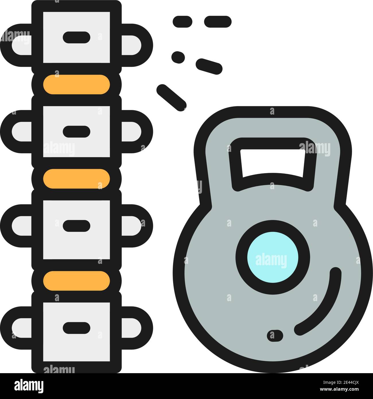 High spine Stock Vector Images - Alamy