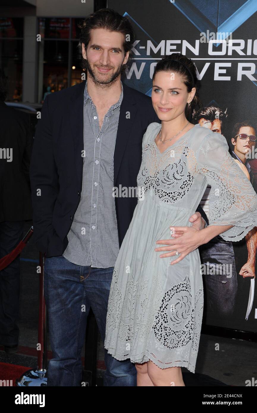 Amanda Peet And Husband Davis Benioff Arriving For The Los Angeles