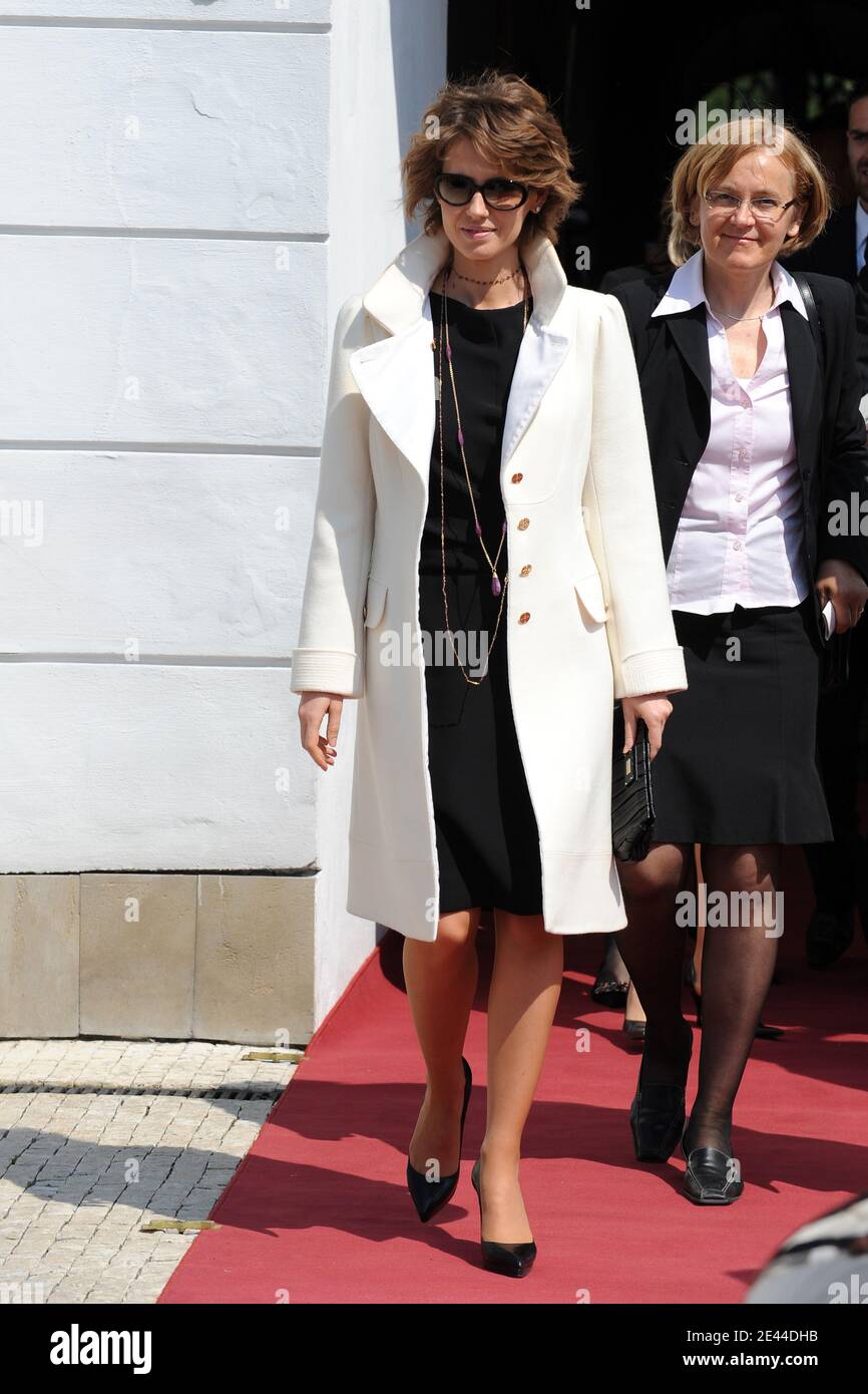Syrian First Lady Asma Al Assad visits, with Slovak First Lady Silvia ...