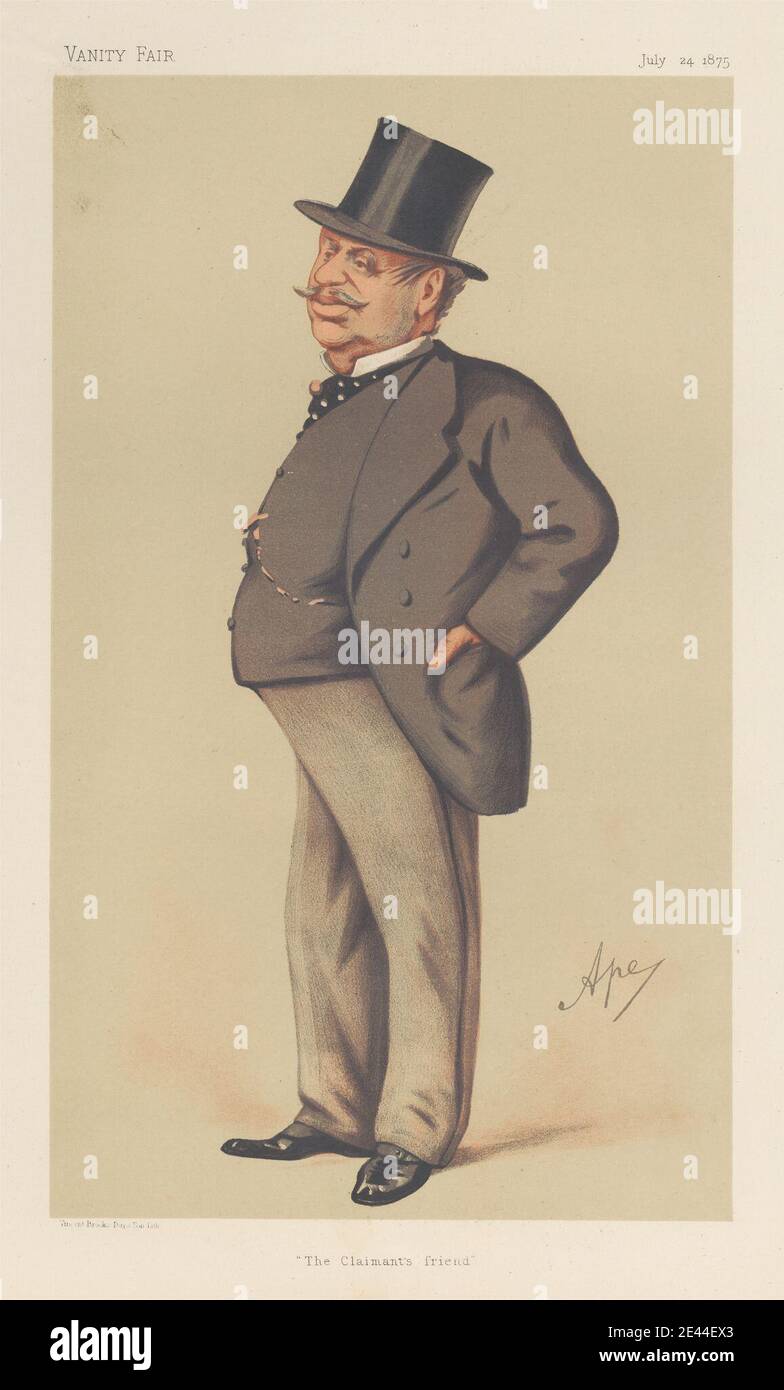 Carlo Pellegrini, 1839â€“1889, Italian, Vanity Fair: Legal; 'The ...
