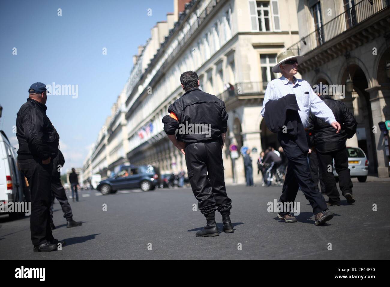 Atmosphere at the Far-right National Front rally on May 1, 2009 in ...