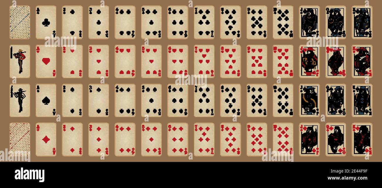 Full deck playing cards hi-res stock photography and images - Alamy