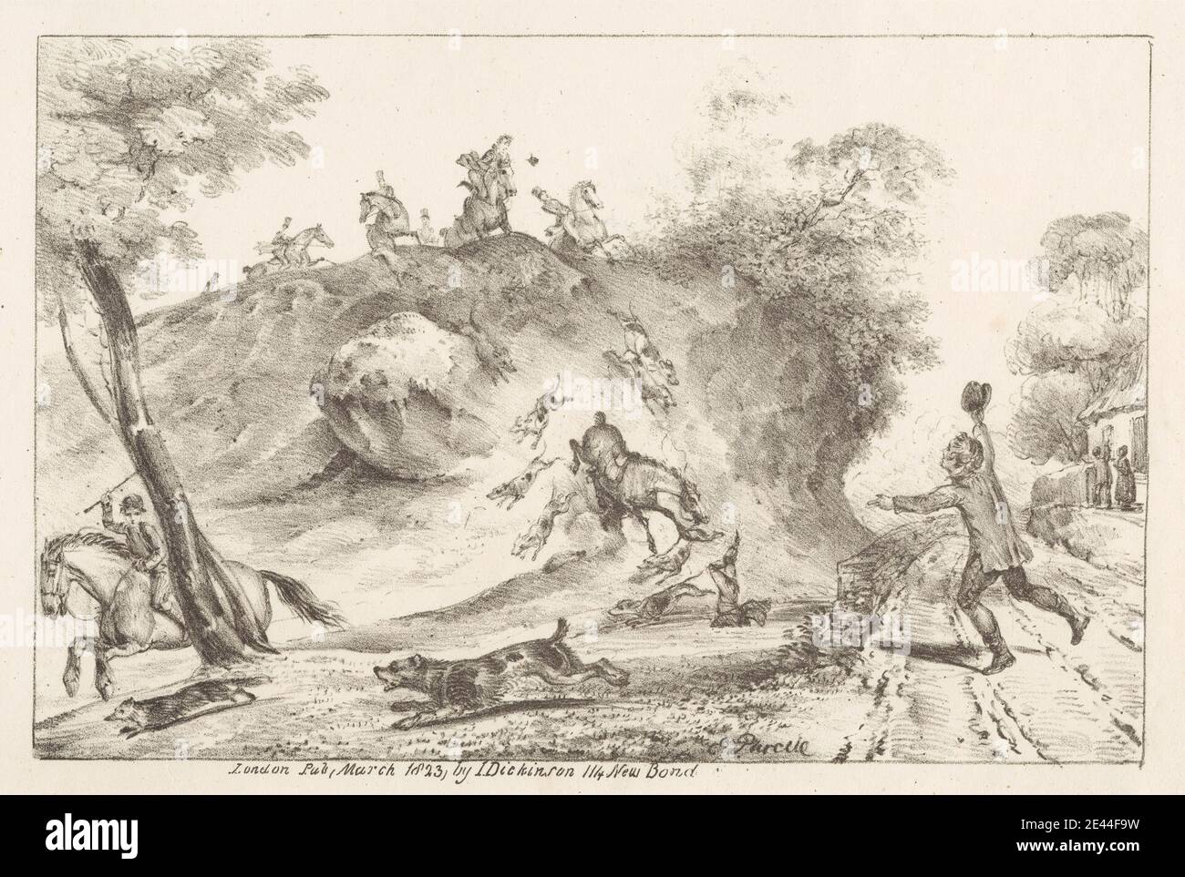 Richard Purcell, active 1746â€“1766, Irish, [set of 16]: 1-12:Fox ...