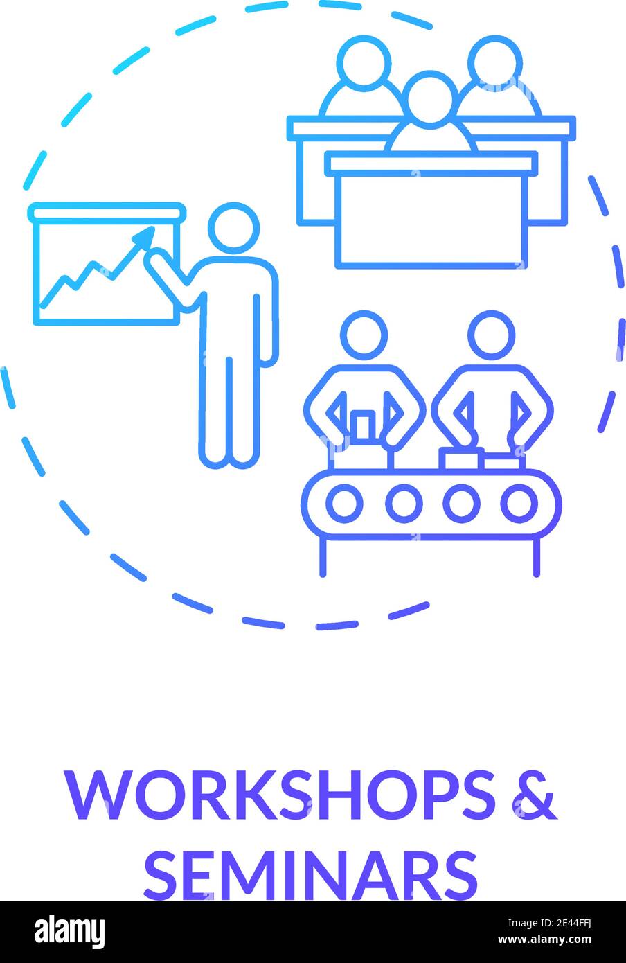 Practical seminar Stock Vector Images - Alamy