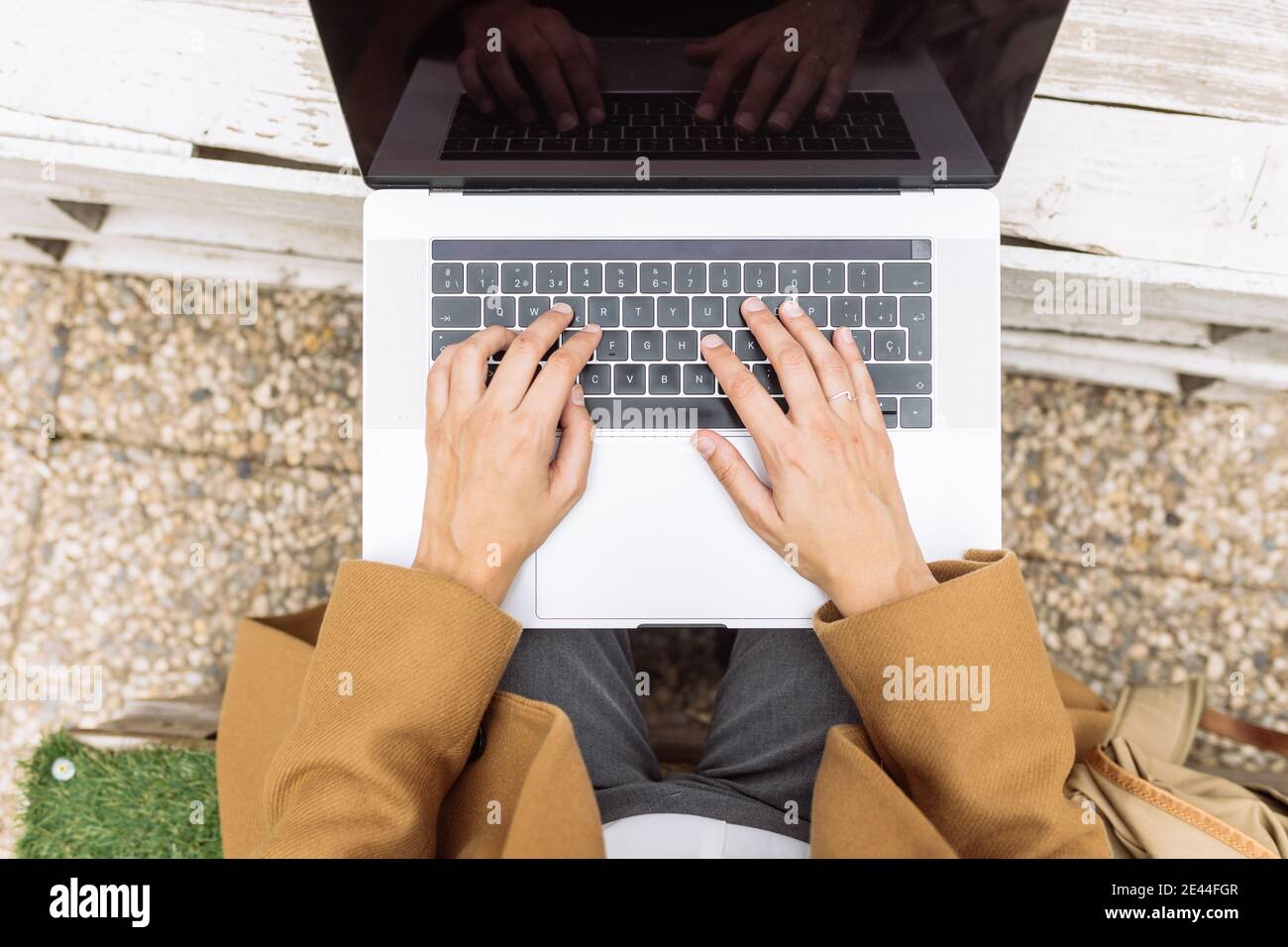 Anonymous female university student hi-res stock photography and images ...