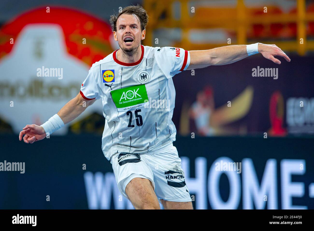 Kairo, Egypt. 21st Jan, 2021. Handball: World Cup, Spain - Germany ...