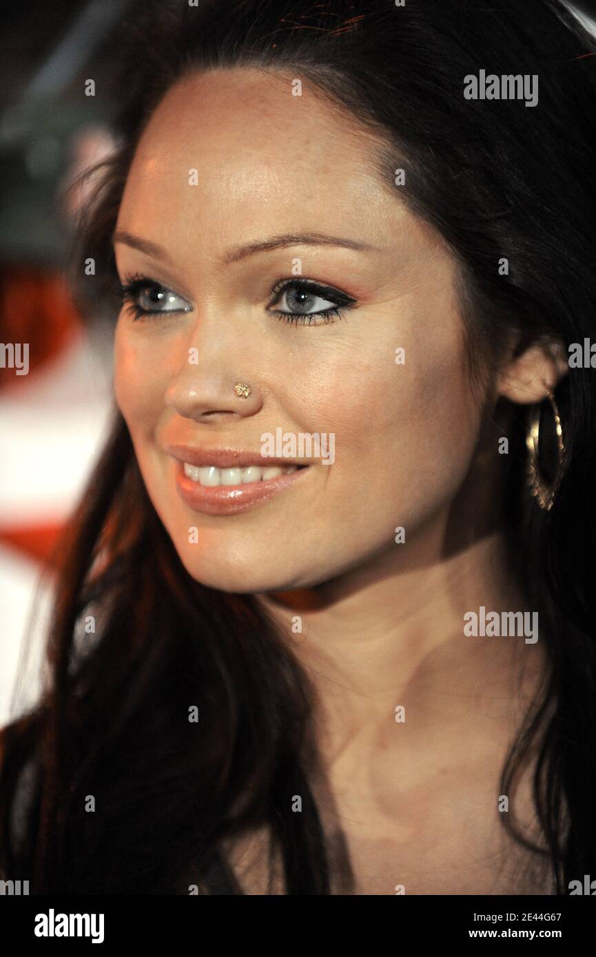 EXCLUSIVE - Singer Grace attending the taping of a TV show in Paris ...