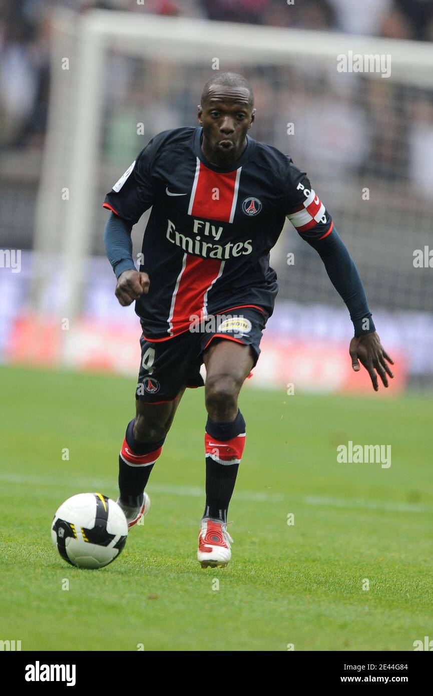PSG's Claude Makelele during the French First League soccer match ...