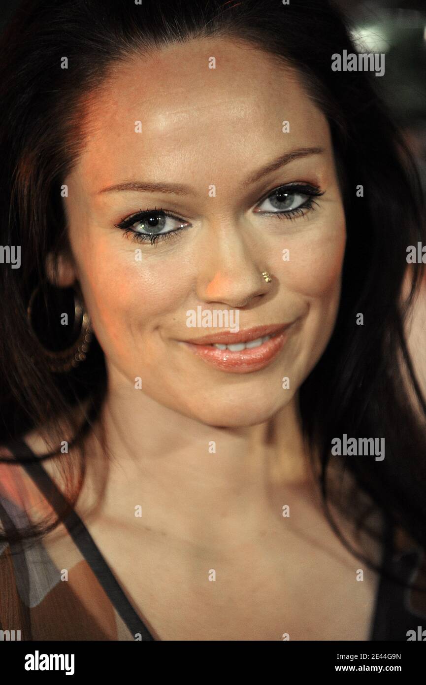 EXCLUSIVE - Singer Grace attending the taping of a TV show in Paris ...