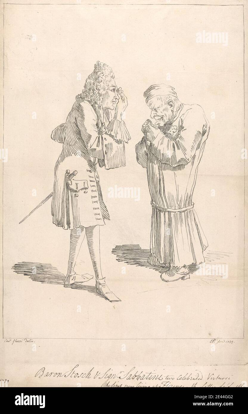 Arthur Pond, ca. 1705â€“1758, British, Caricature portrait. Etching ...