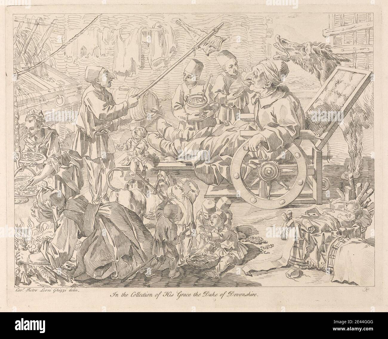 Arthur Pond, ca. 1705â€“1758, British, Caricature portrait. Etching ...