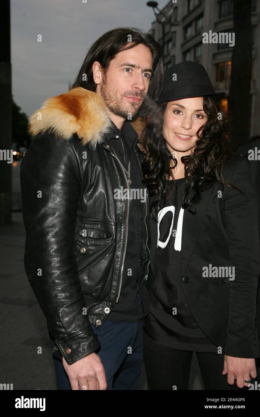 Actress Noomi Rapace and her boyfriend arriving at the screening of ...