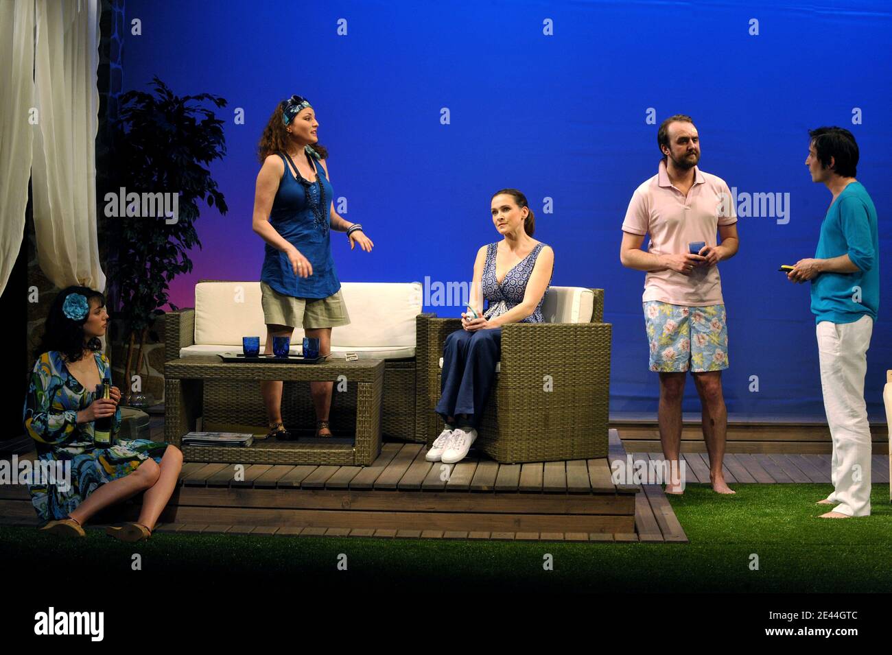 David Roussel, Vanessa Guide, Maud Le Guenedal, Aurelie Bargeme and ...