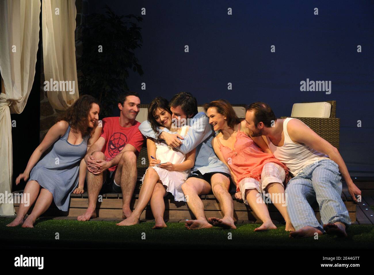 Maud Le Guenedal, Clement Michel, Vanessa Guide, David Roussel, Maud Le ...