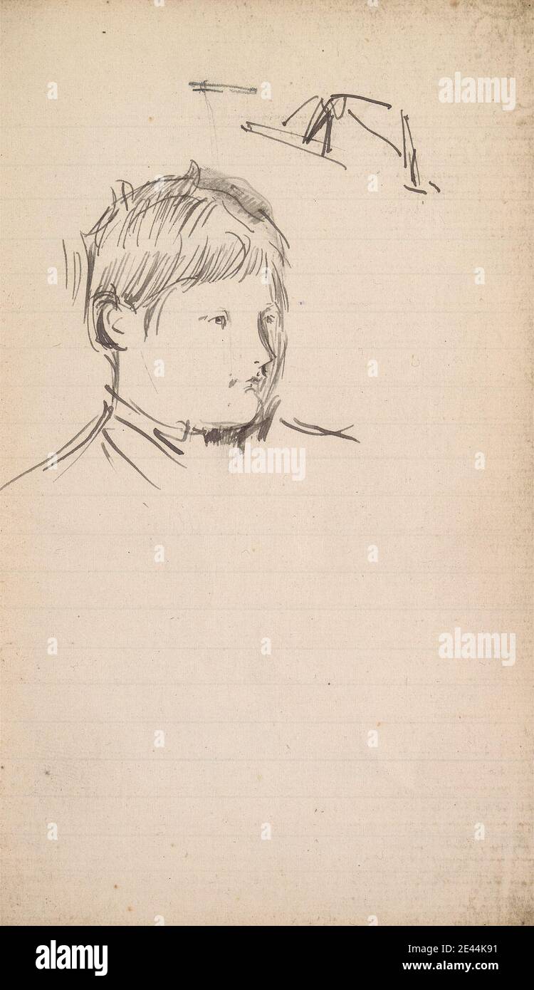 Charles Samuel Keene, 1823â€“1891, British, Sketchbook Drawing, between ...