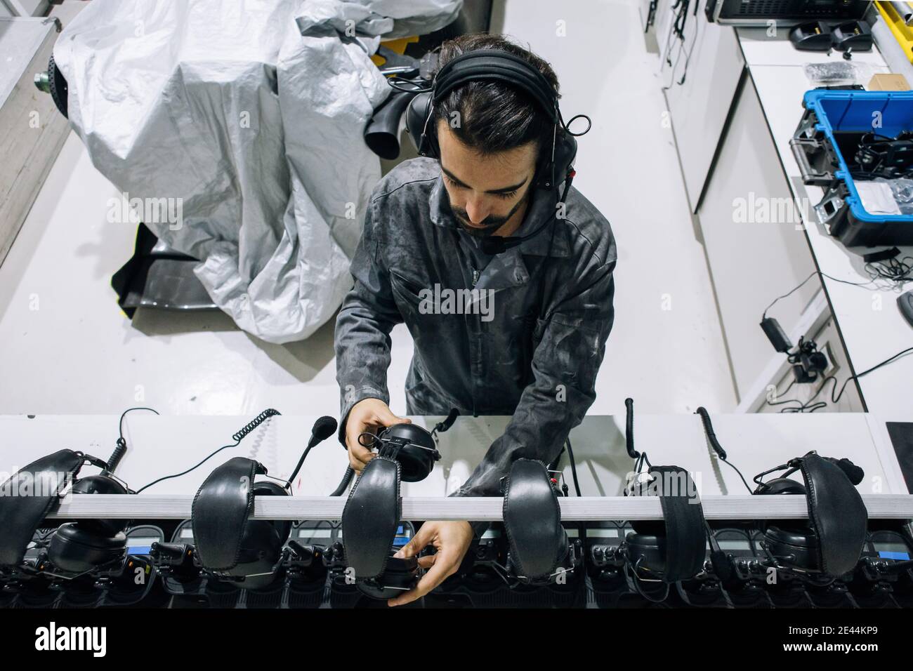 Headset repair hi-res stock photography and images - Alamy