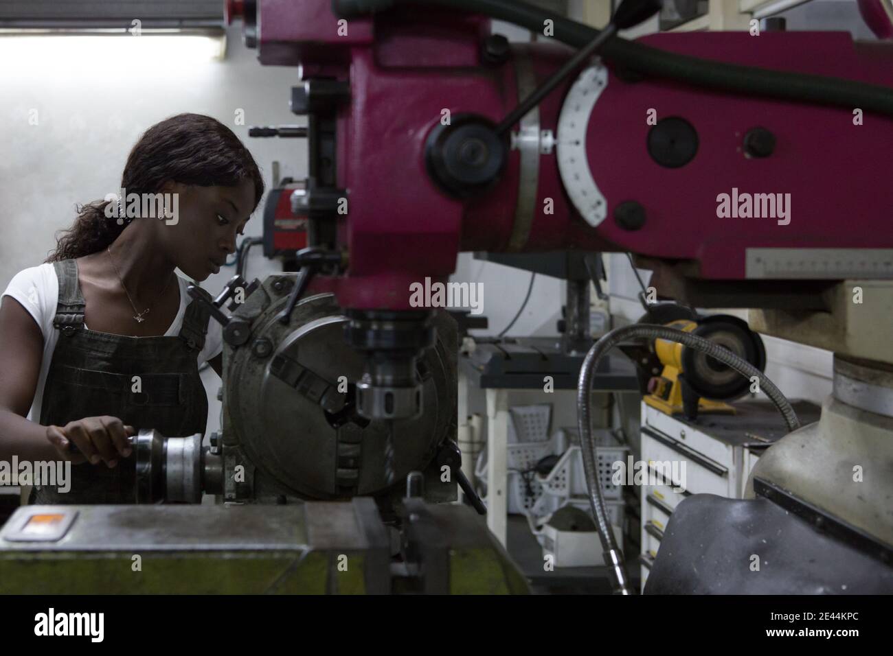 Professional lathe in workshop hi-res stock photography and images - Alamy