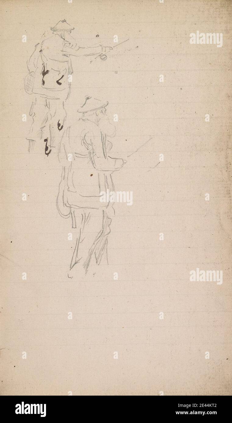 Charles Samuel Keene, 1823â€“1891, British, Sketchbook Drawing, between ...