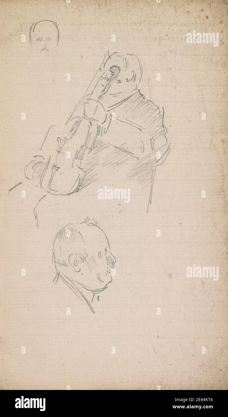 Charles Samuel Keene, 1823â€“1891, British, Sketchbook Drawing, between ...