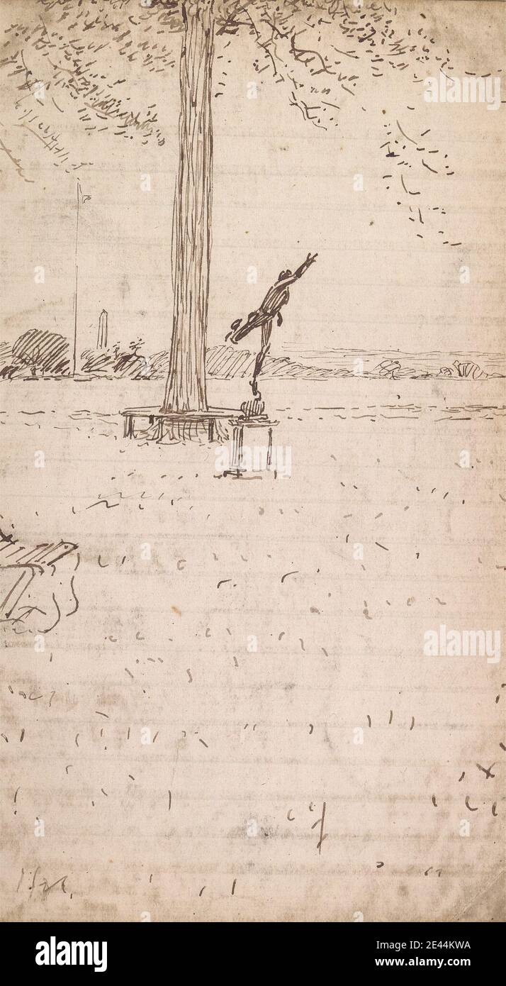 Charles Samuel Keene, 1823â€“1891, British, Sketchbook Drawing, between ...