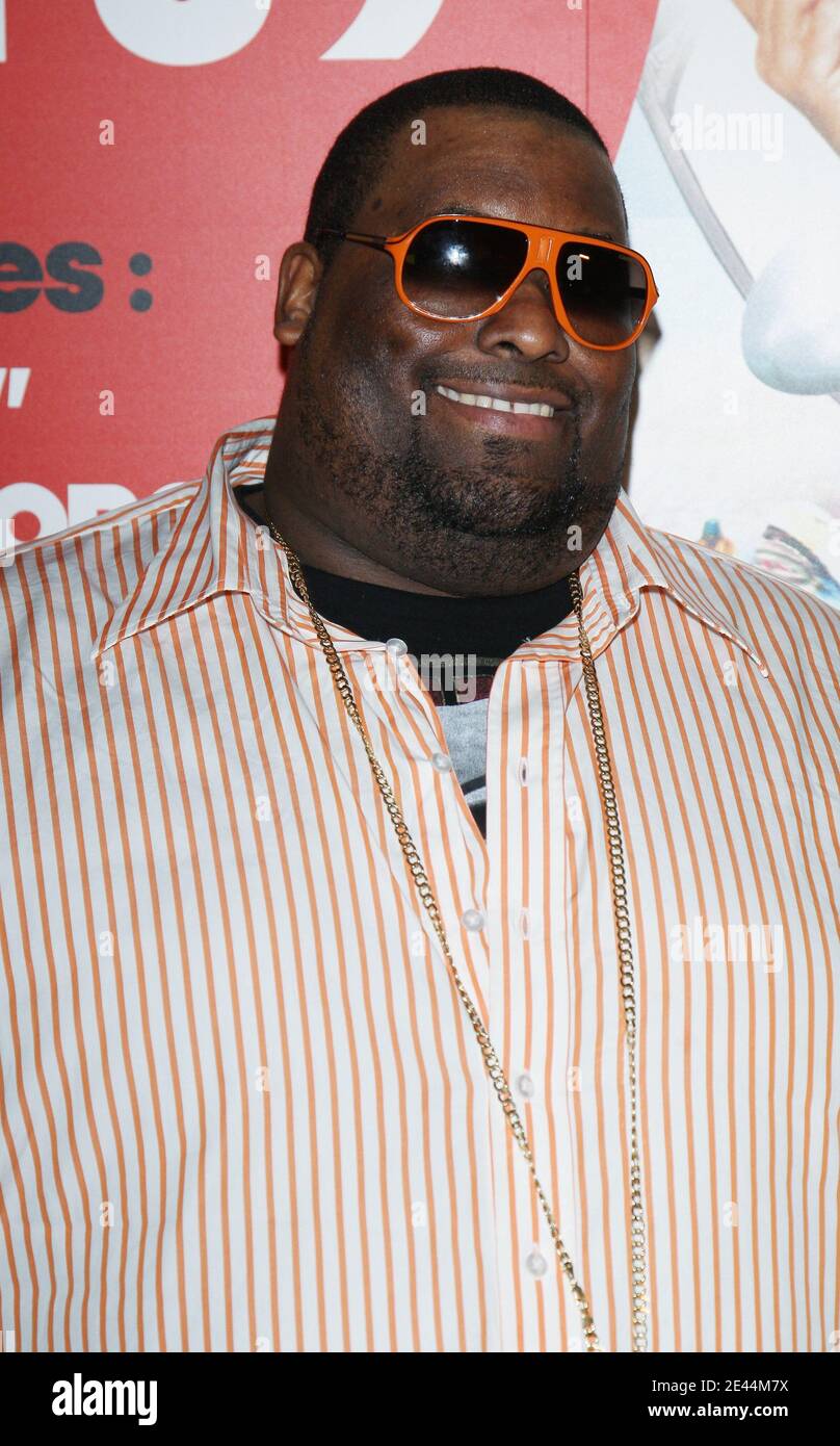 Big Ali attending the party for the launch of Bob Sinclar's new album ...