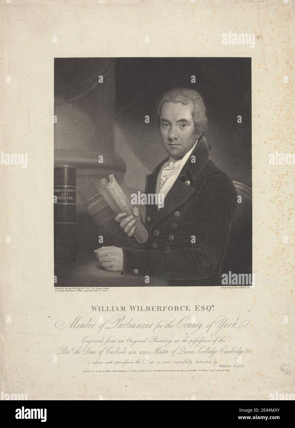 William wilberforce 1807 hi-res stock photography and images - Alamy