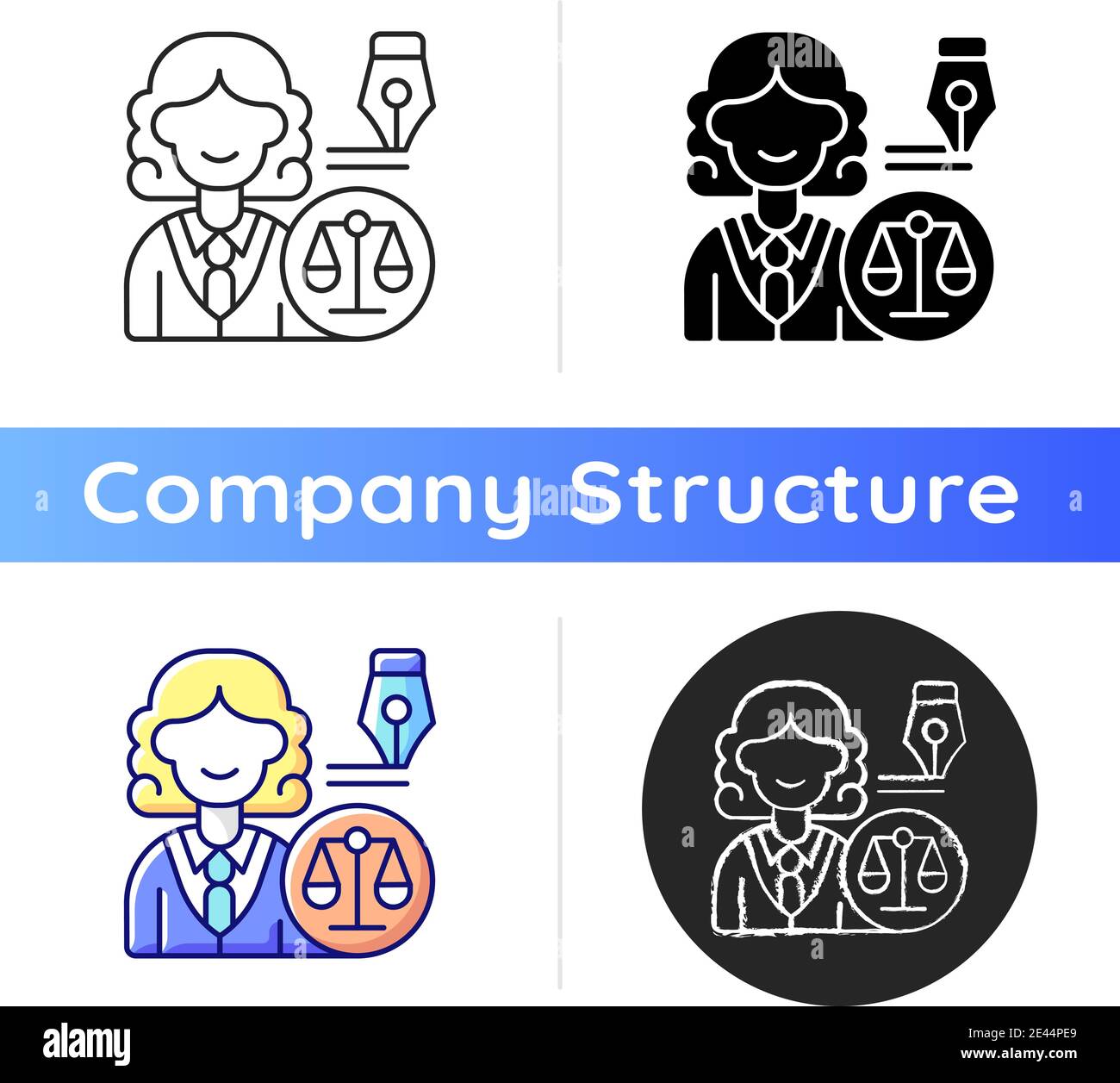 Justice department symbol Stock Vector Images - Alamy