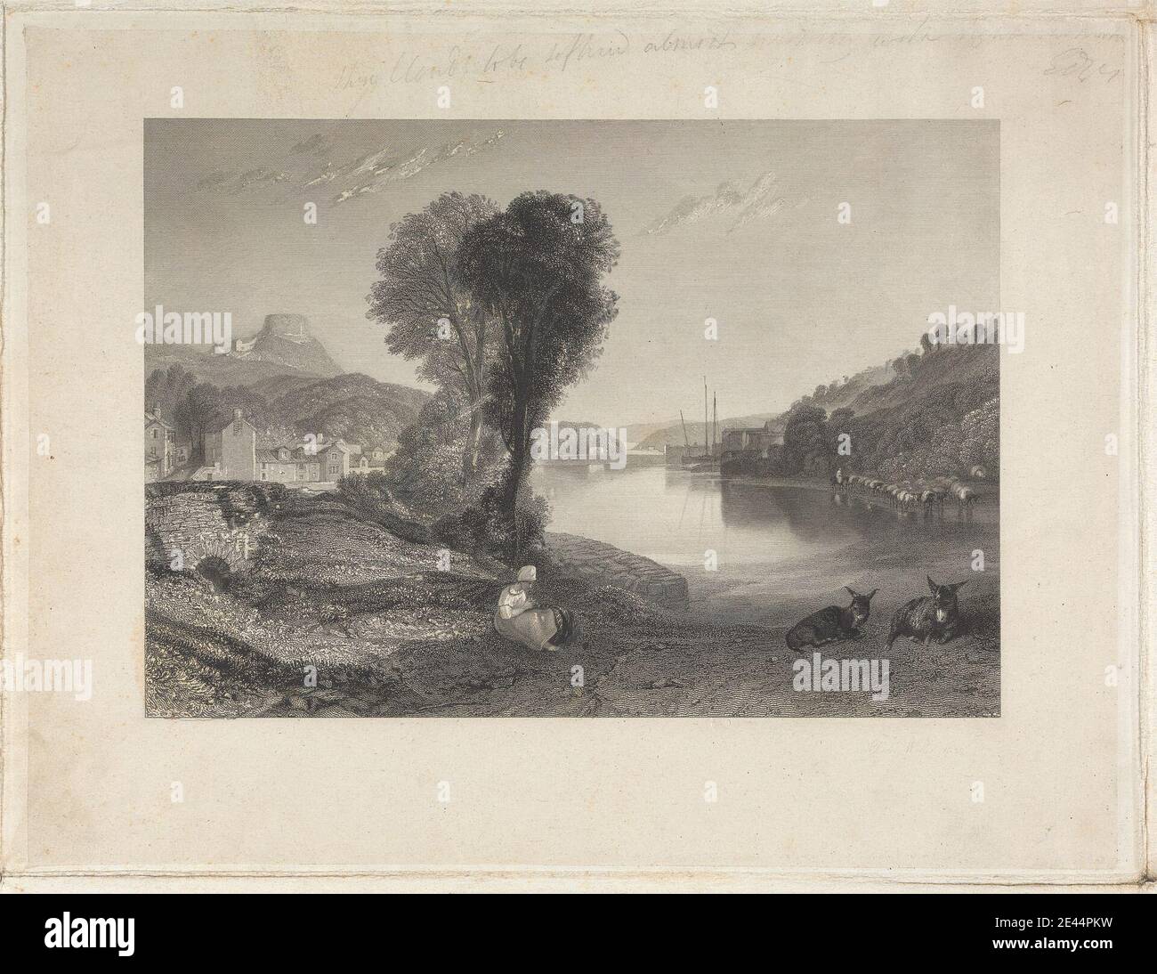 Robert Wallis, 1794â€“1878, British, Trematon Castle, Cornwall, 1827 ...