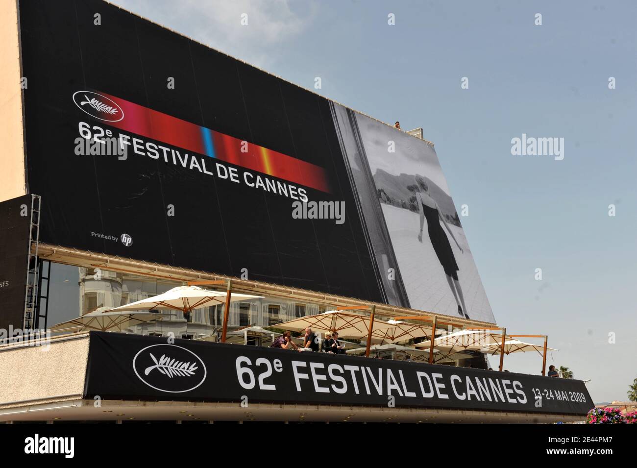 Red carpet installation ahead of the 62nd Cannes Film Festival, in ...
