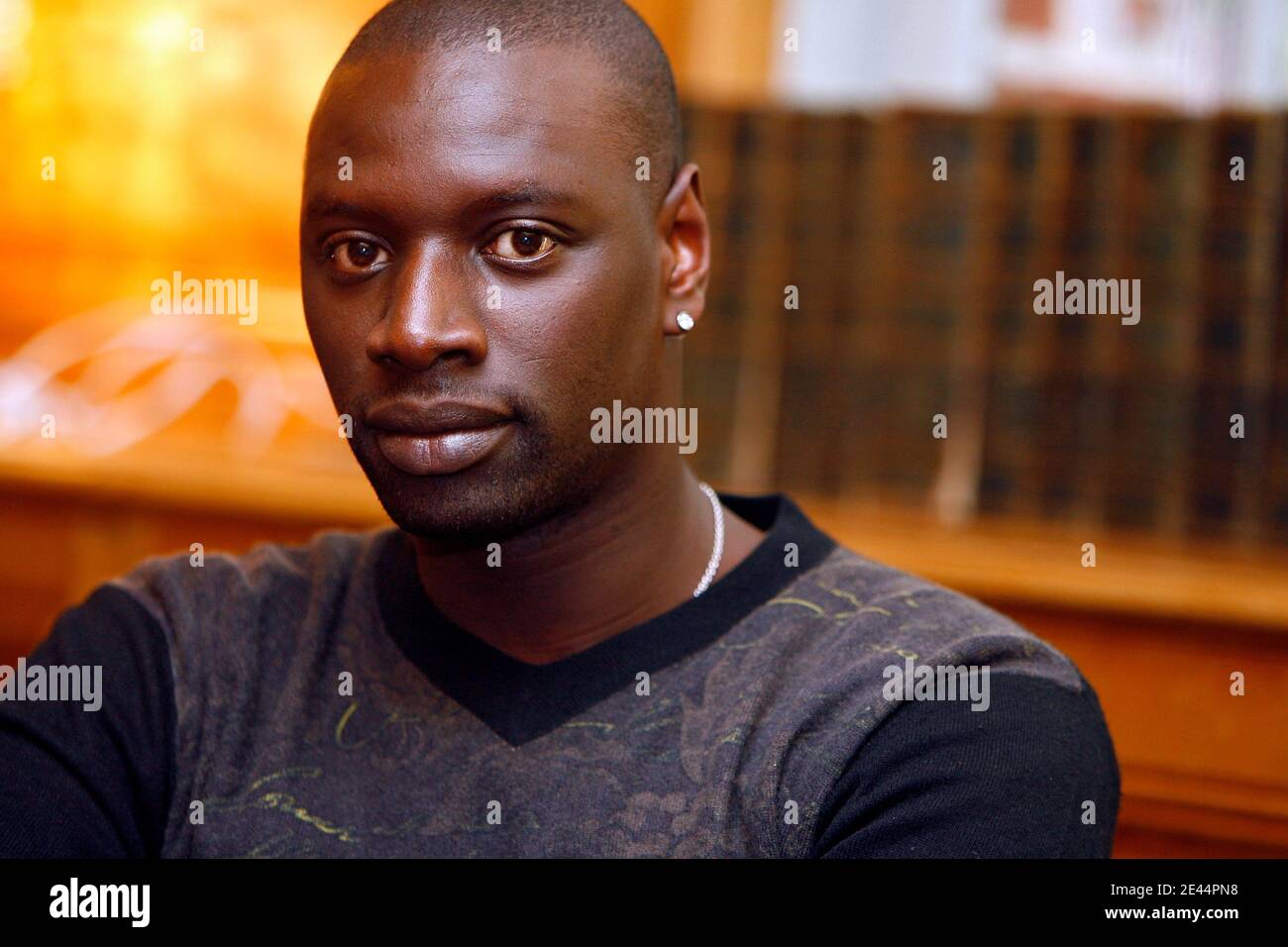 French actor Omar Sy attending the premiere of film Tellement proches ...