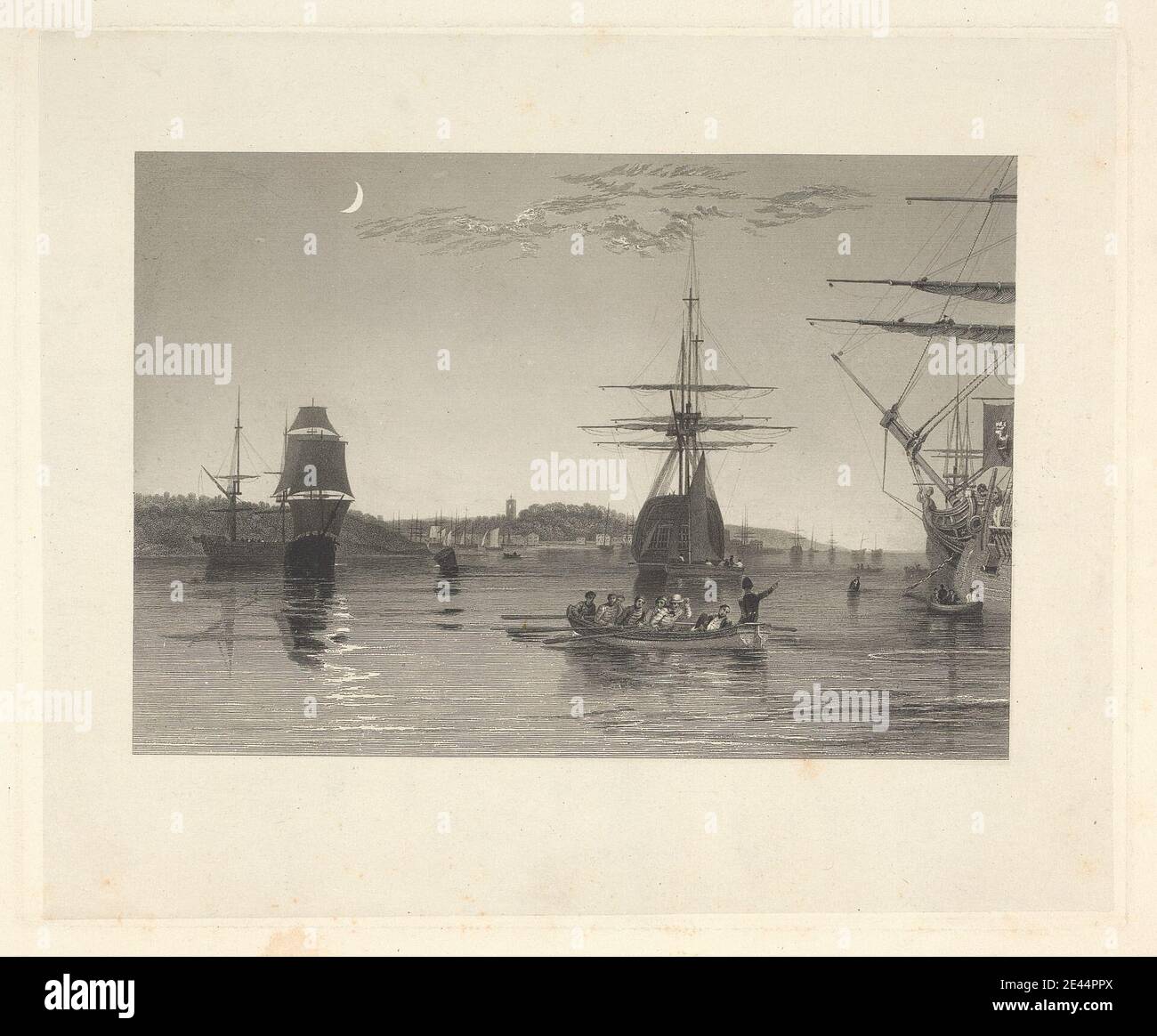 Robert Wallis, 1794â€“1878, British, Cowes, Isle of Wight, 1827-1838 ...