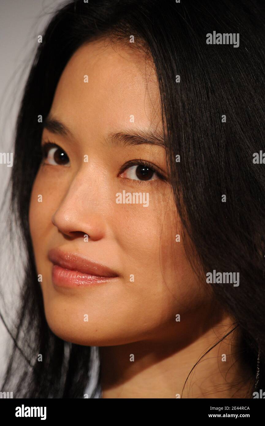 Shu Qi posing during Jury members press conference at the 62nd Cannes ...