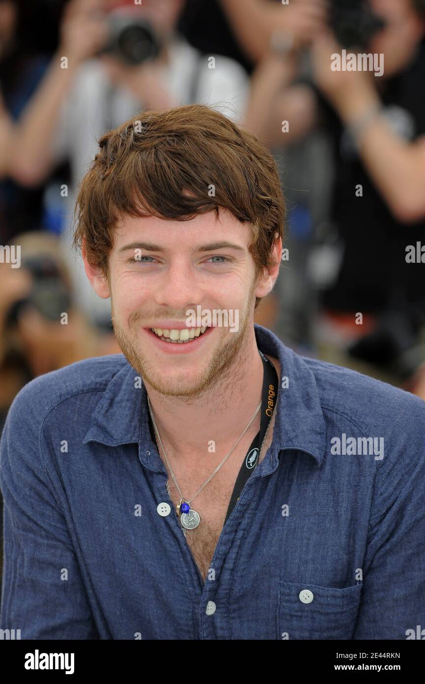Harry Treadaway poses for photographers during the photocall of 'Fish ...