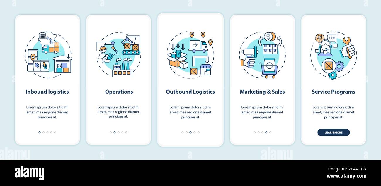 Value chain infographic hi-res stock photography and images - Alamy