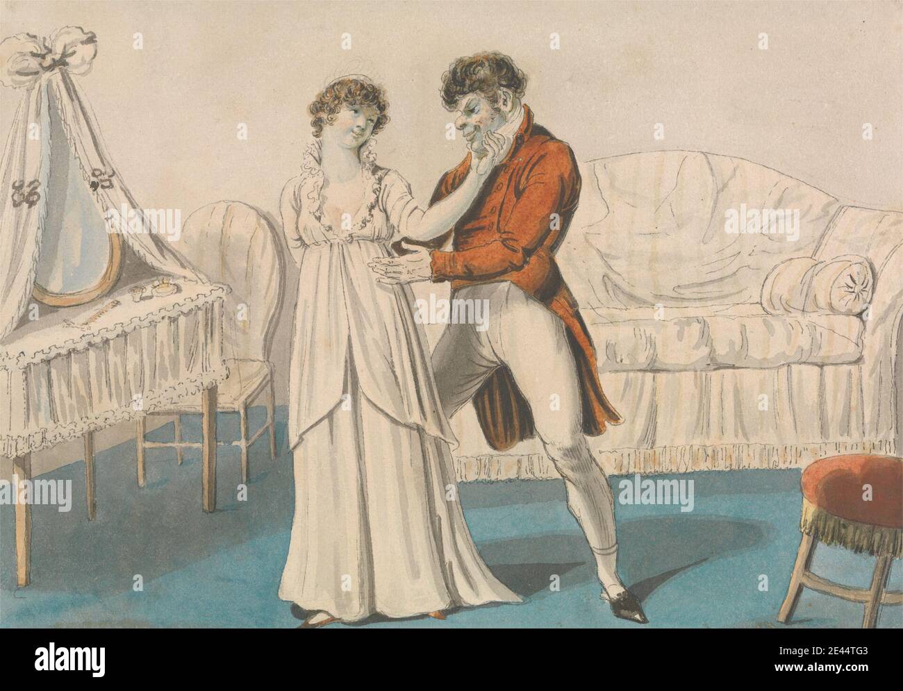 Robert Isaac Cruikshank, 1789â€“1856, British, To Let with Room ...