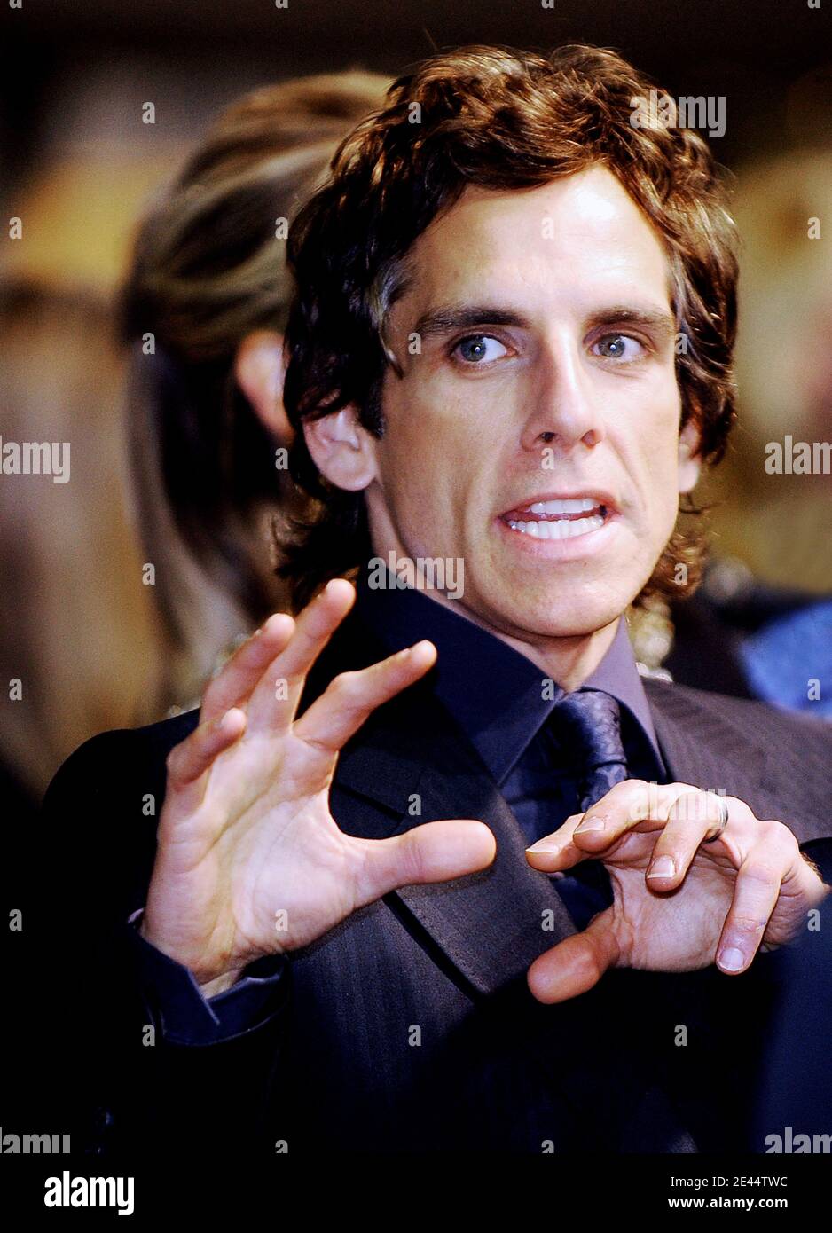 Actor Ben Stiller attending the premiere of the movie 'Night at the ...