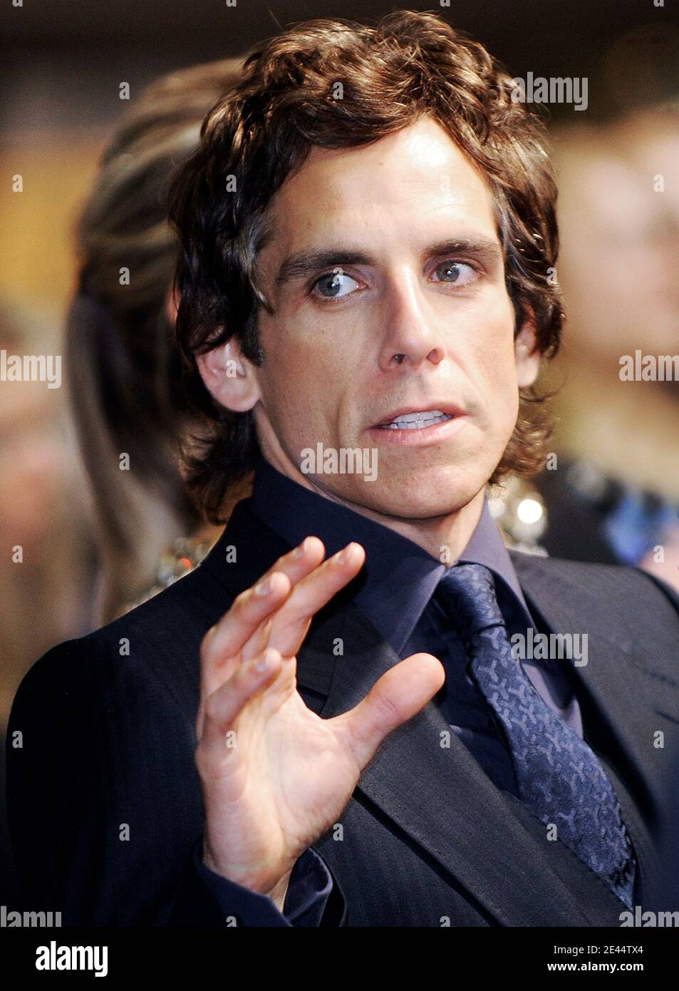 Actor Ben Stiller attending the premiere of the movie 'Night at the ...