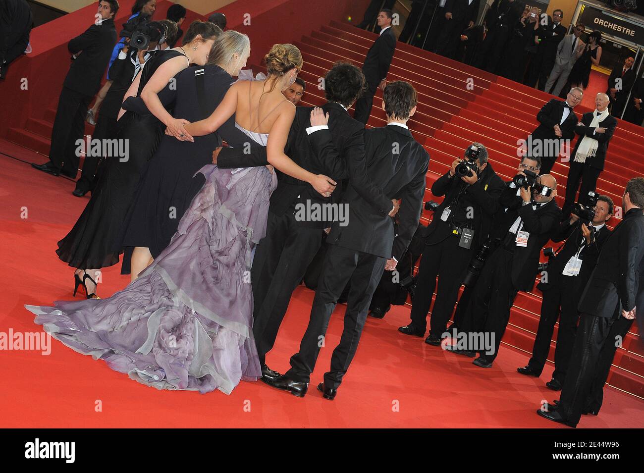 Thomas Sangster, Abbie Comish, Ben Whishaw, Kerry Fox and director Jane ...