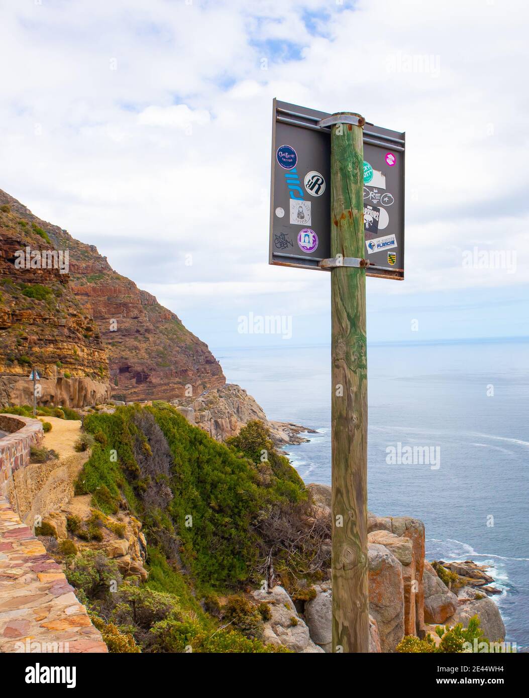 Chapman's Peak- Cape Town, South Africa - 19-01-2021 Colorful stickers ...
