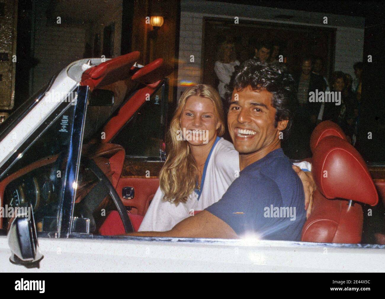 Erik Estrada With Cynthia Gable Credit: Ralph Dominguez/MediaPunch ...