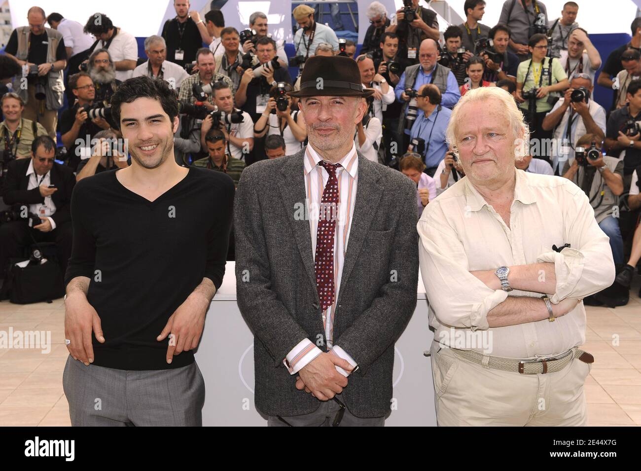 French actor Niels Arestrup, French director Jacques Audiard and French ...