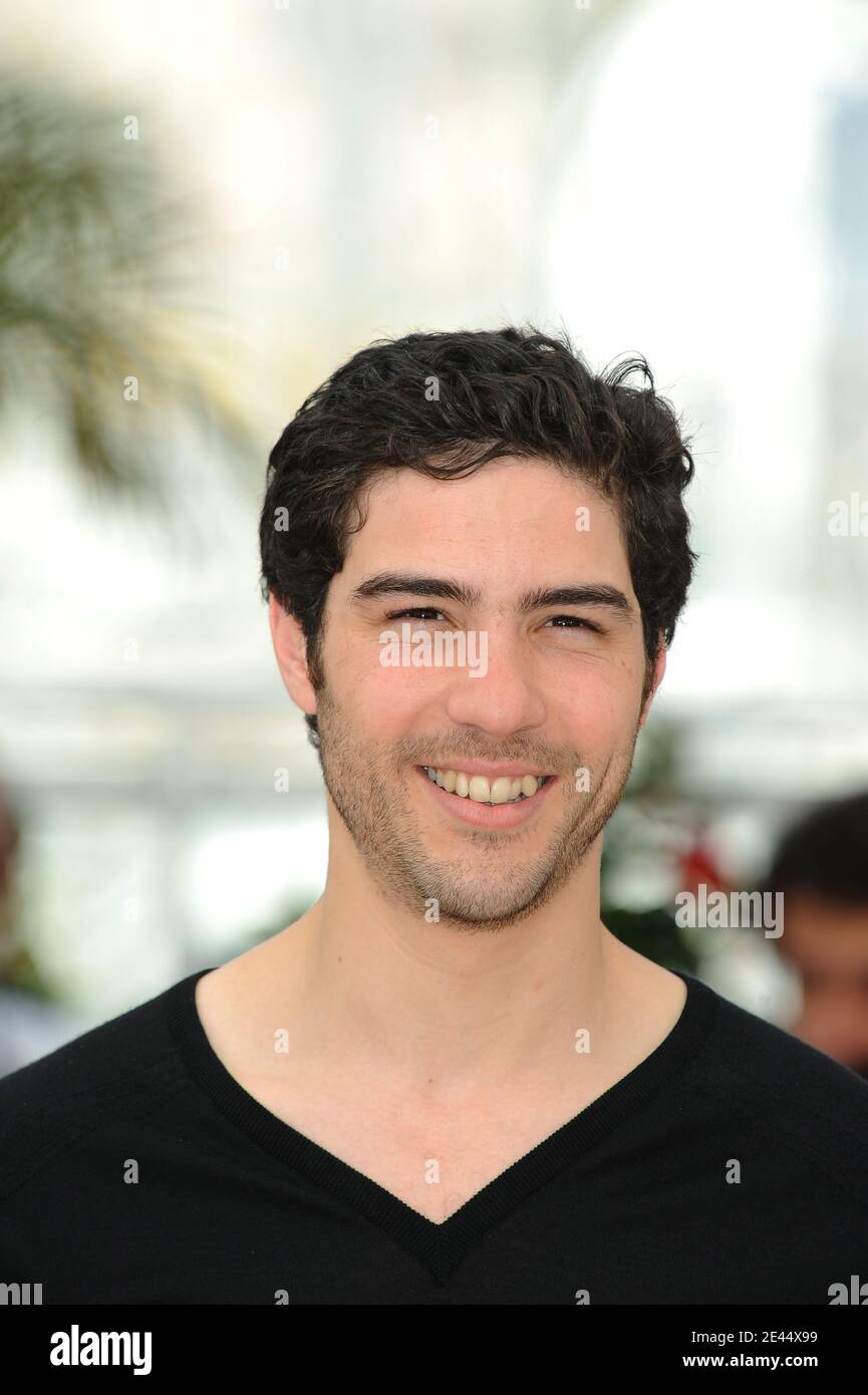 Tahar Rahim attends the 'Un Prophete' Photocall held at the Palais Des ...