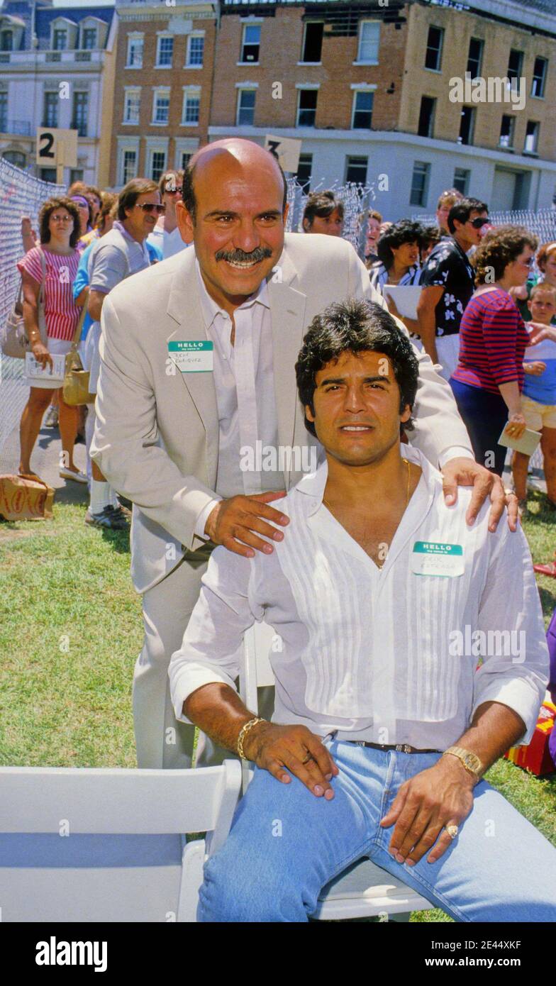Erik Estrada With Rene Enriquez Credit: Ralph Dominguez/MediaPunch ...