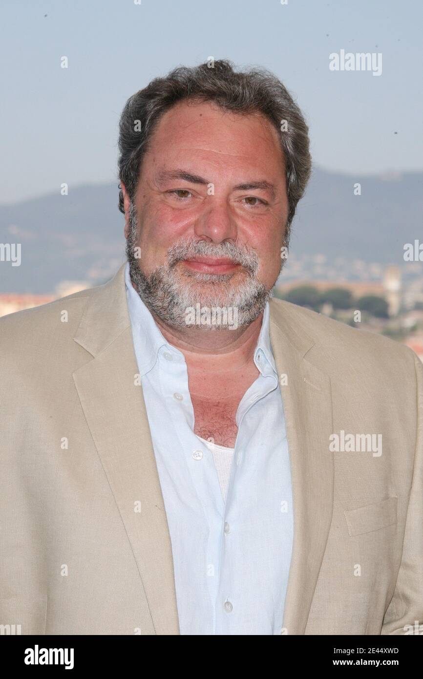 George Gallo poses for a photocall for 'Middle Men' held at Martinez ...