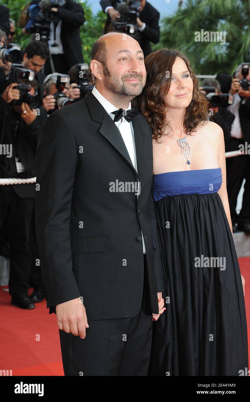 Kad Merad and his wife arriving to the screening of 'Vengeance' during ...