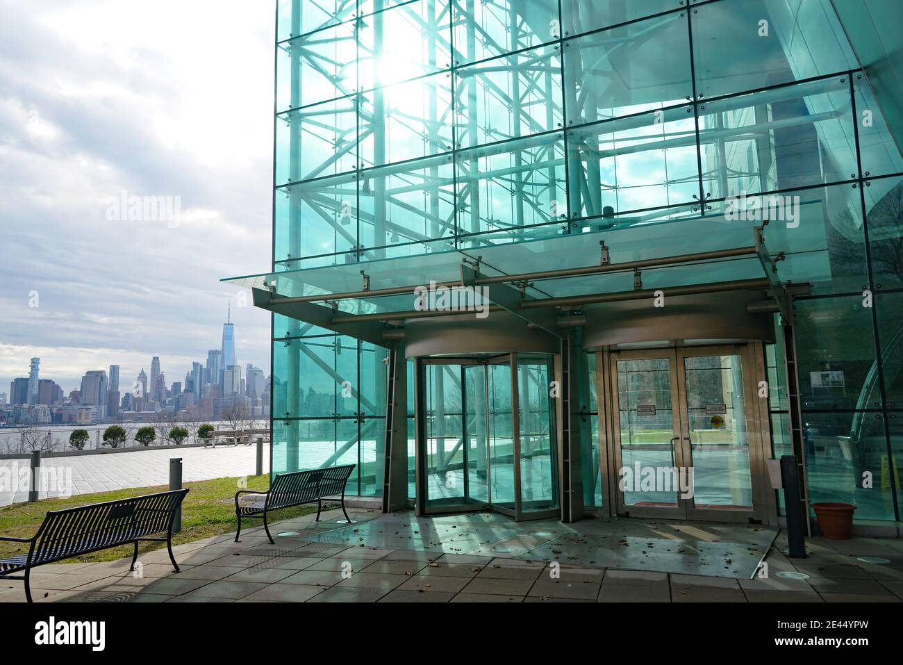 Hoboken, New Jersey, Stevens Institute of Technology on the Hudson ...