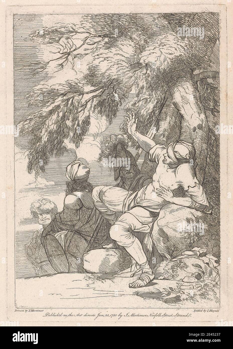 Joseph Haynes, 1760â€“1829, British, Banditti (no.7 of 10), 1780 ...