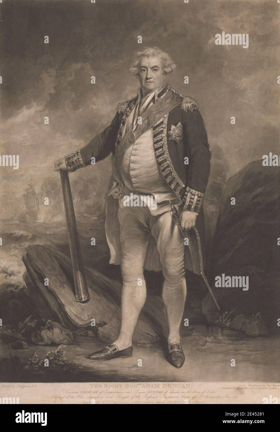 James Ward, 1769â€“1859, British, The Right Hon'ble Adam Duncan ...